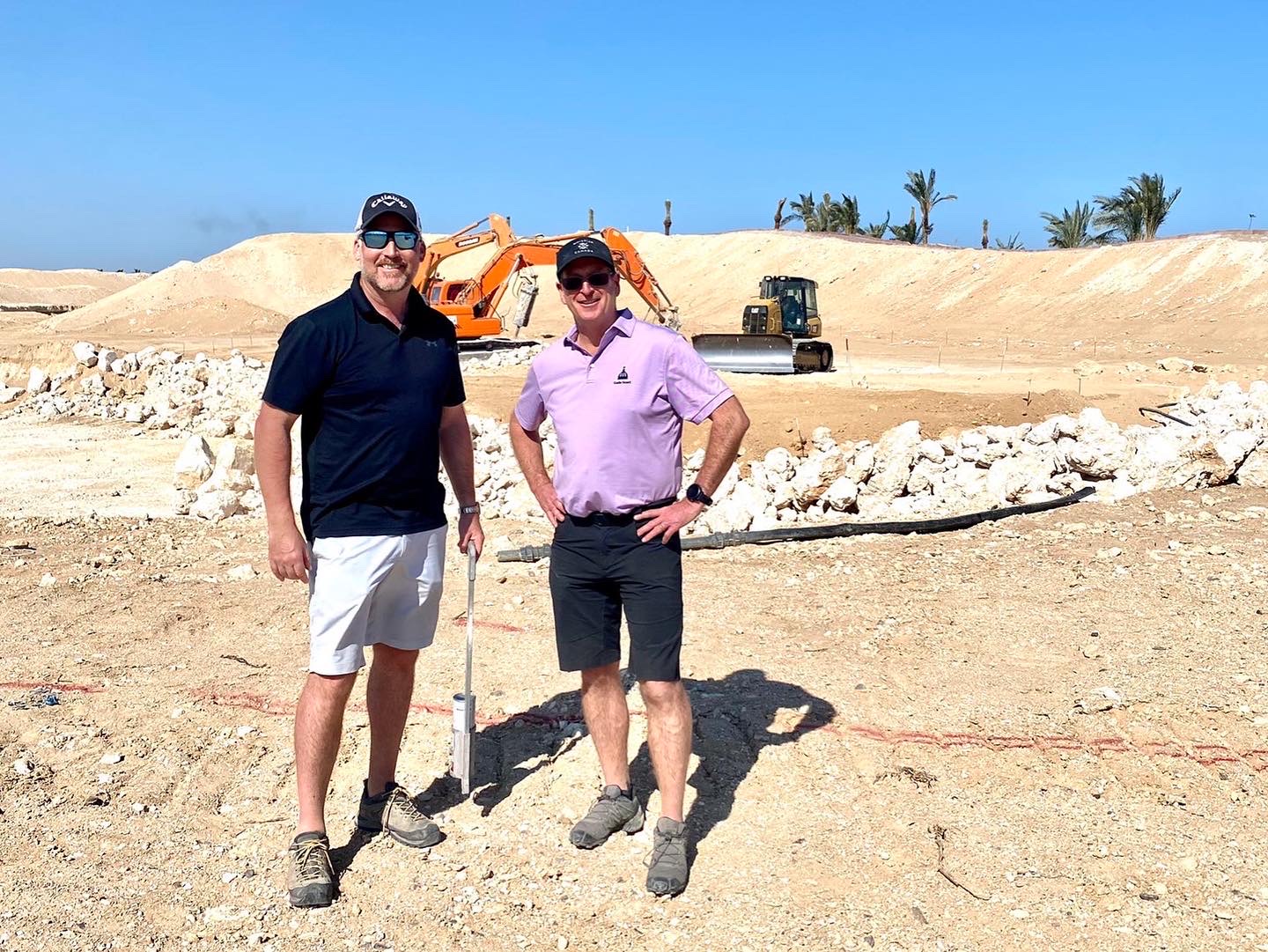Seeded paspalum is the turfgrass choice at Egypt's Soma Bay
